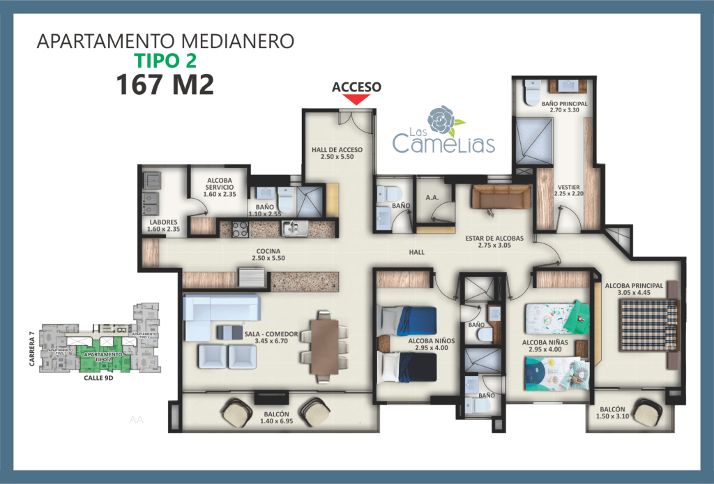 Edificio Las Camelias – Constructora Carvajal y Soto